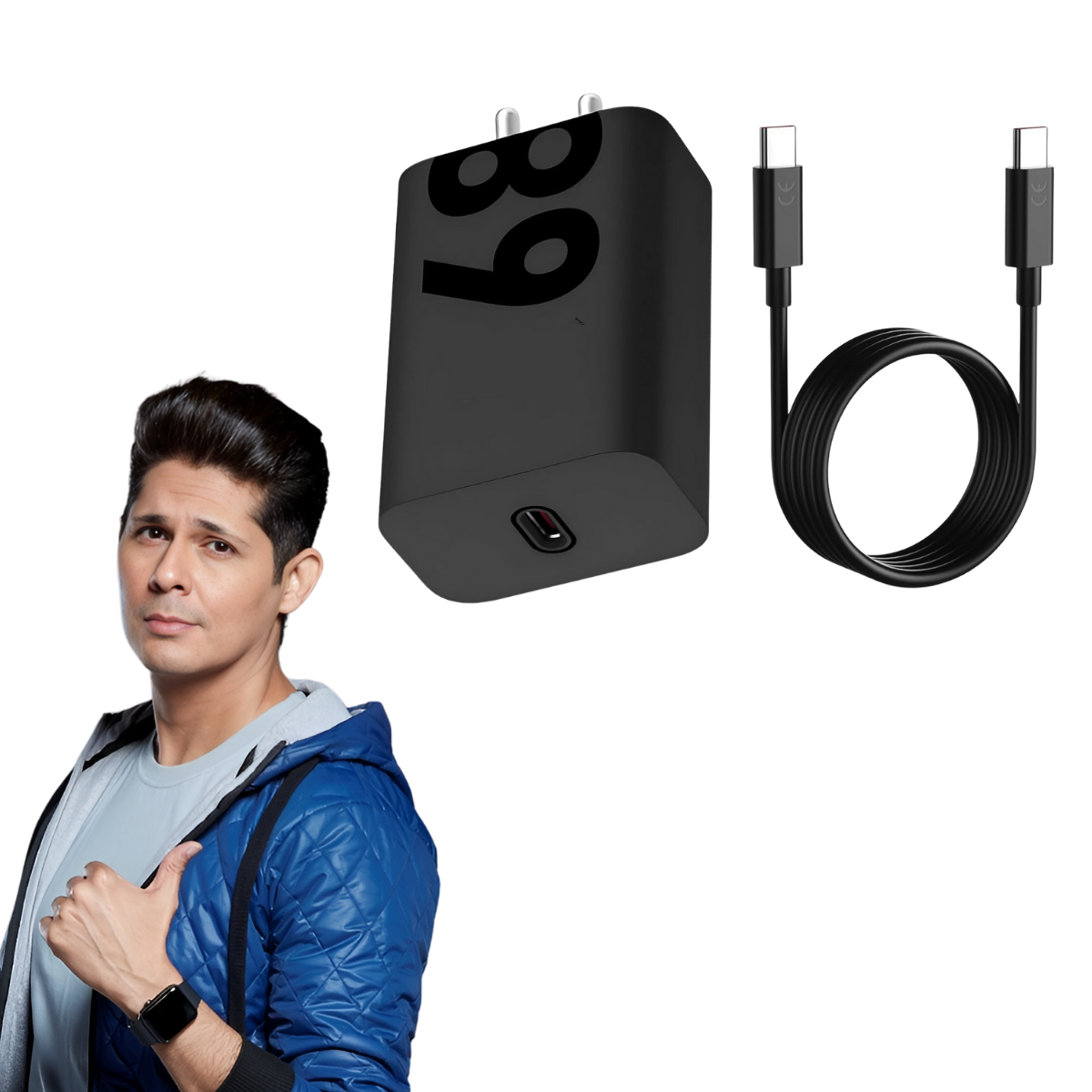 Motorola 68W TurboPower Charger (Adapter With Cable) – TheDesiTech.com